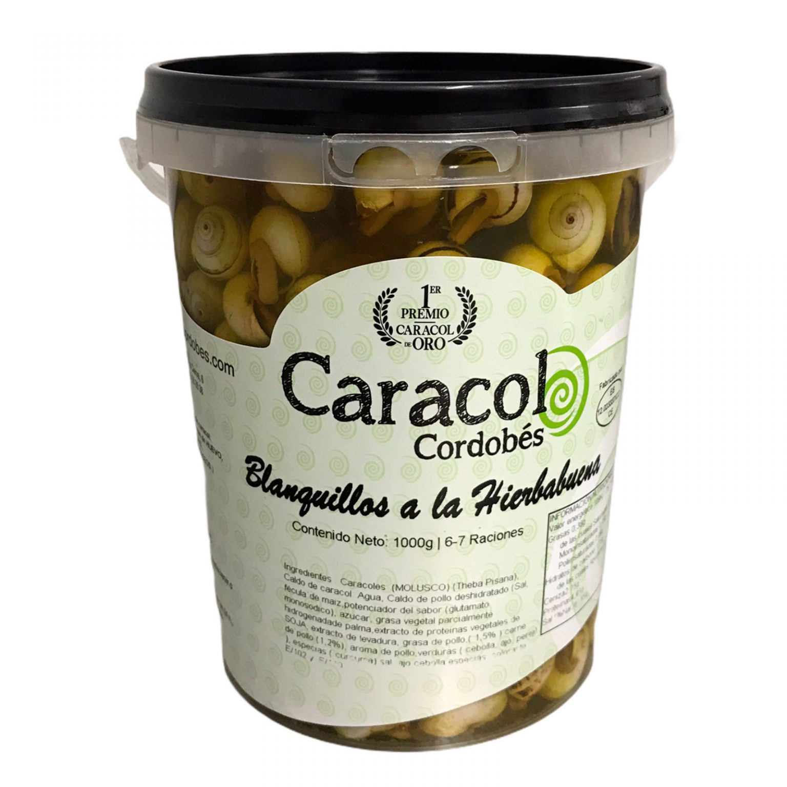 Blanquillos a la hierbabuena (caracoles chicos en caldo) – Caracol Cordobes